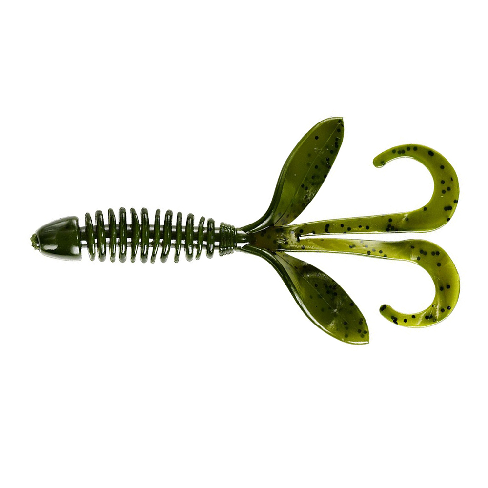 Силиконовая приманка YUM F2 Wooly Hawgtail 3"